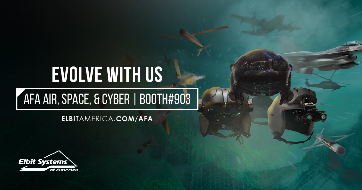 Elbit America to exhibit at 2022 AFA Air, Space & Cyber Conference